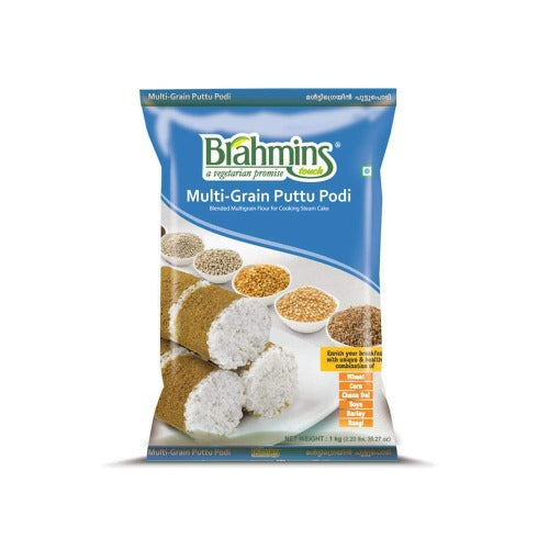 BRAHMINS MULTIGRAIN PUTTU PODI 1KG | Budget Mart UK